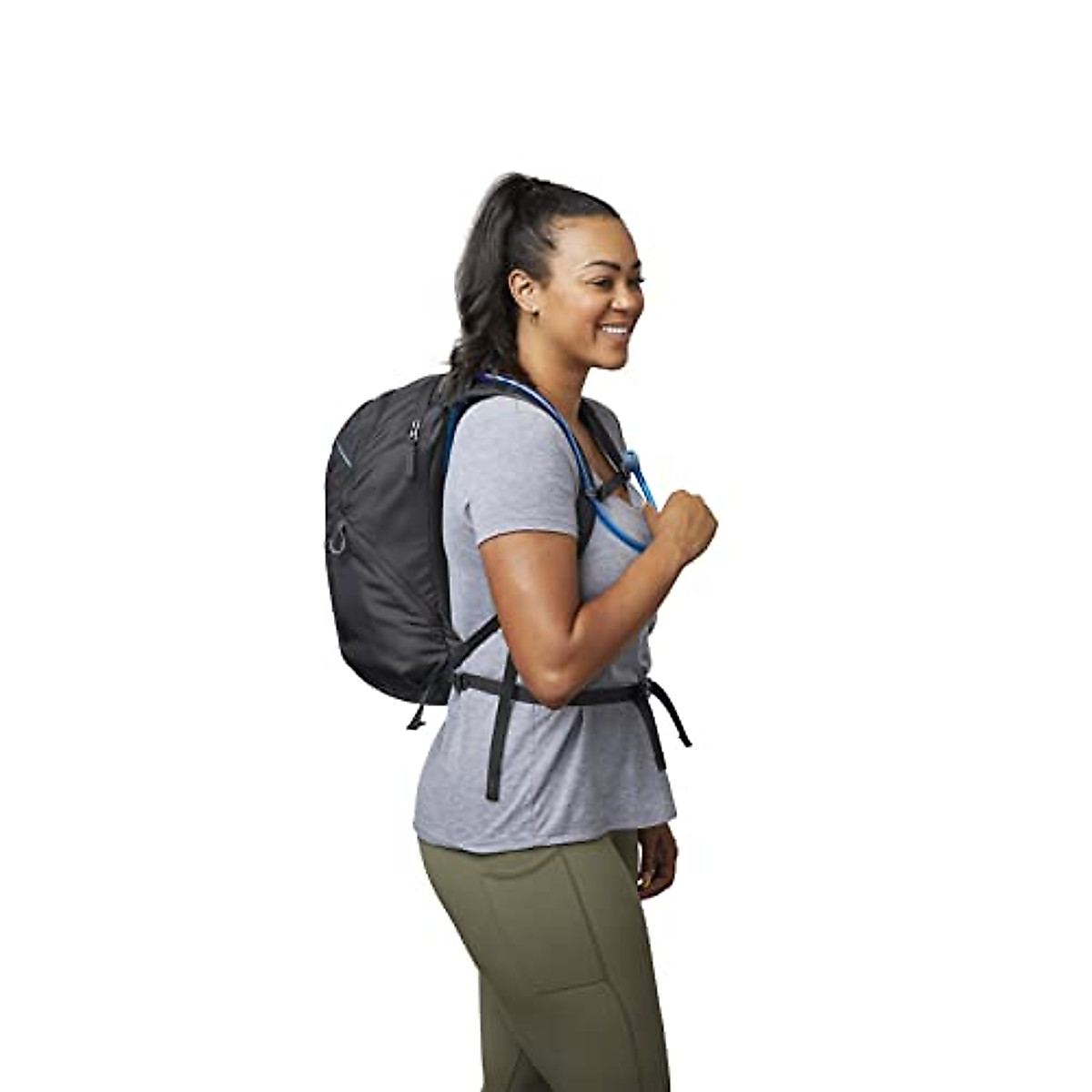 Gregory Mountain Products Swift 16 H2O Hydration Backpack, Xeno Black, One Size