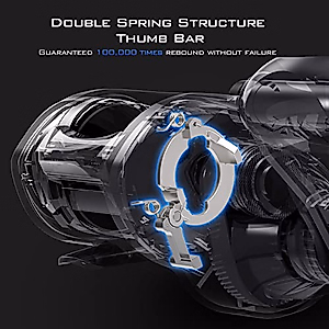 KastKing Verus Baitcasting Fishing Reel, New Assassin Version, Only 5.4 oz. Carbon Fiber Frame & Side Covers, Carbon Fiber Drag System & 11+1 Double Shielded Ball Bearings, 8.1:1 Gear Ratio