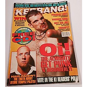 Kerrang Magazine(UK Publication) November 26,1994 edition, issue 522 (Ricky Warwick of THE ALMIGHTY on cover)[single issue magazine]WEAR ON COVER, corners
