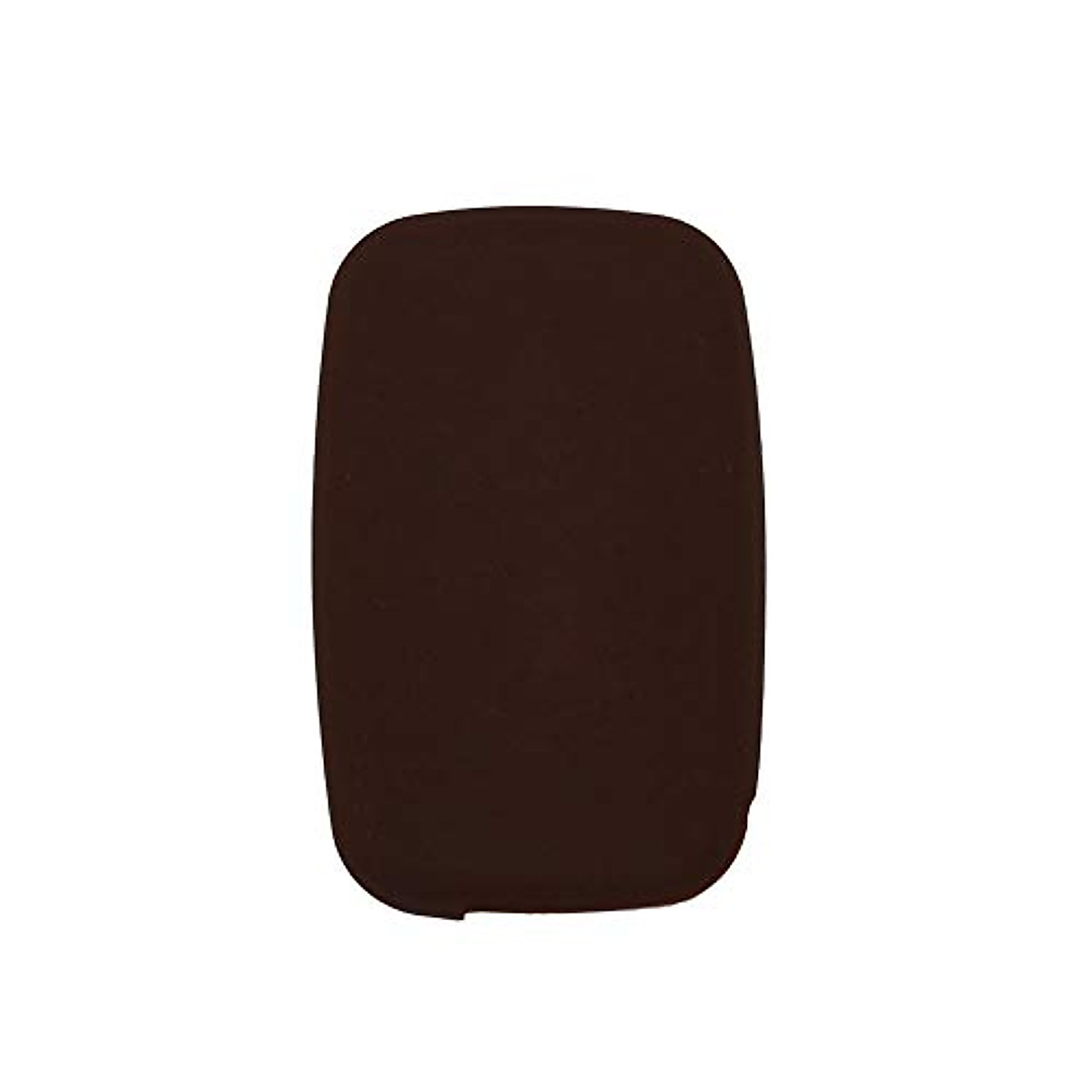SEGADEN Silicone Cover Protector Case Holder Skin Jacket Compatible with LAND ROVER LR4 Range Rover 5 Button Smart Remote Key Fob CV4982 Brown