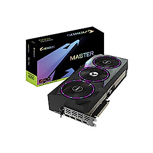 GIGABYTE GV-N4090AORUS M-24GD AORUS GeForce RTX 4090 Master 24G Graphics Card, 3X WINDFORCE Fans, 24GB 384-bit GDDR6X, Video Card