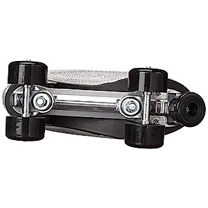 YOKI Women's Classic High-top Rink Roller Skates for Beginners Indoor/Outdoor use Bling Size 9