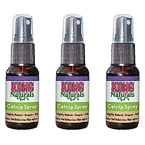 Kong Natural Catnip Spray Size:Pack of 3