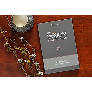 The Passion Translation New Testament (2020 Edition) Large Print Navy: With Psalms, Proverbs, and Song of Songs (Faux Leather) – A Perfect Gift for Confirmation, Holidays, and More