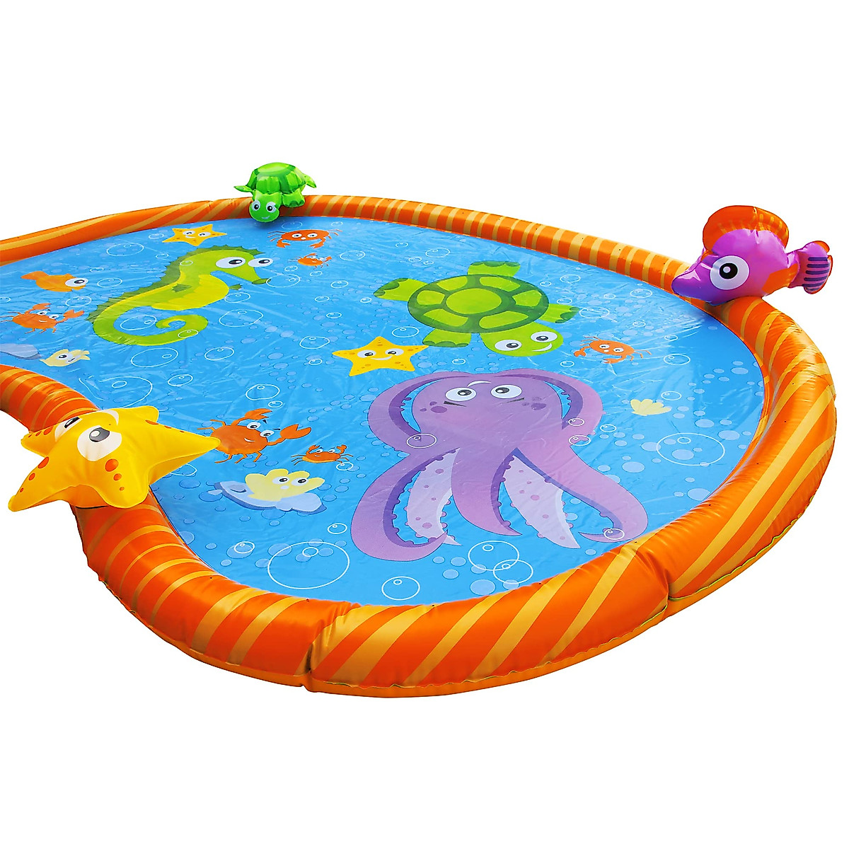 BANZAI 58 Inch Sprinkle Friends Play Mat, Watermat