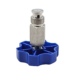 Homhelar Airless Prime Spray Valve, Drain Dump Valve for Graco 390 395 490 495 595 Airless Paint Sprayer Aftermarket Parts