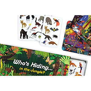 Laurence King Who's Hiding in The Jungle? A Spot and Match Game