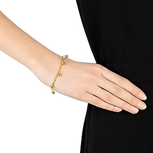CHOW SANG SANG 999.9 24K Solid Gold Price-by-Weight 6.73g Gold Bracelet for Women 09235B |, 17
