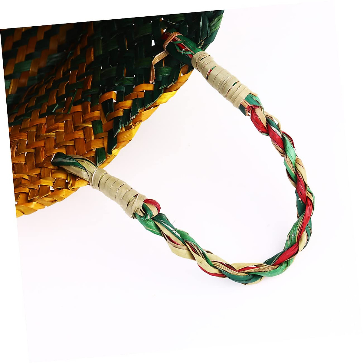 STOBAZA 3pcs Plant Pots Indoor Seagrass Flower Bin Folding Laundry Basket Pot for Plants Indoor Seagrass Succulent Vase Kid Beach Bag To Weave Coconut Shell Bamboo