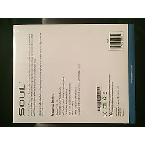 SOUL Electronics SV3SLV Volt Bluetooth Pro Hi-Definition On-Ear Headphones, Silver (Discontinued by manufacter)