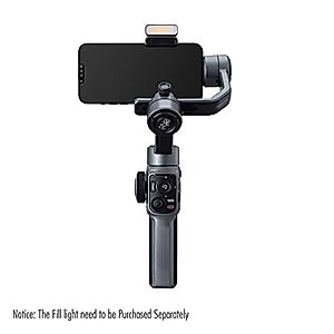 Zhiyun Smooth 5S Gimbal Stabilizer for iPhone 14 Pro Max Plus 13 12 X Xs Xr 8 Android Smartphone Gimbal Portable 3-Axis Handheld Phone Gimbal for Video YouTube Vlogging TikTok zhi yun Smooth 5 Upgrade
