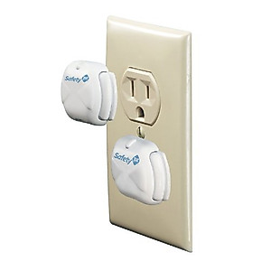 Safety 1st Deluxe Press Fit Outlet Plugs, 24-Count