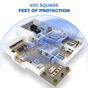 GATCH Flying Insect Trap Mosquito Killer Indoor, Fruit Fly Trap (2 Plug-in Bases + 4 Sticky Pads) Gnat Moth Catcher Fly Tapper with Night Light UV Attractant Catcher for Home Office White