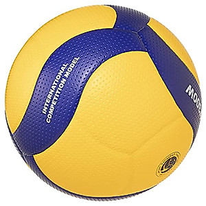 MIKASA V300W Volleyball, Blue, 5
