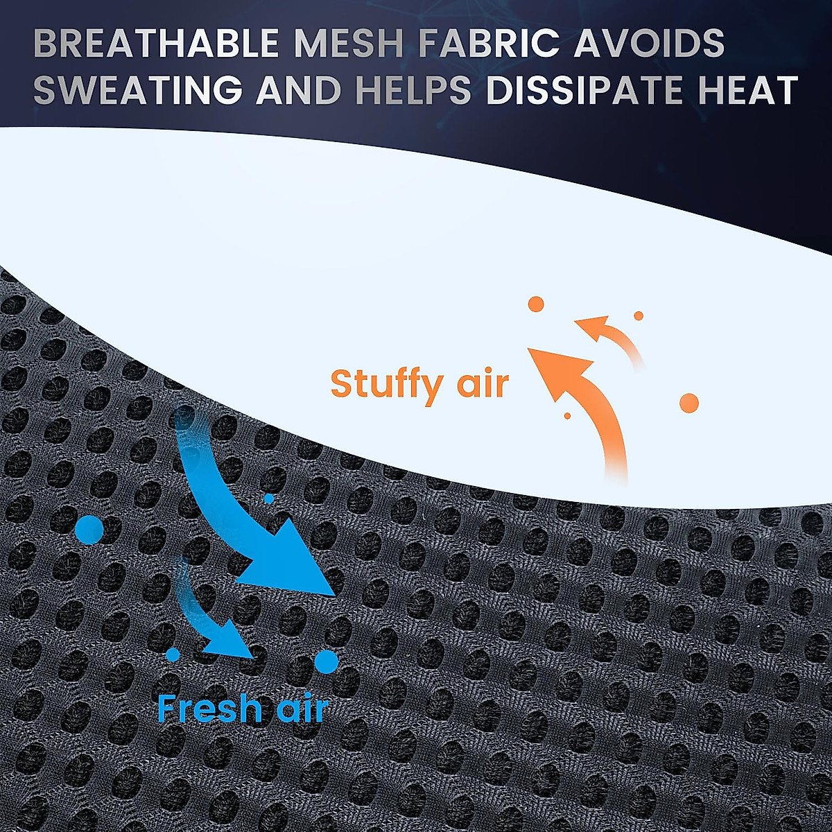 GSPSCN Car Seat Cushion Memory Foam,Heightening Wedge Chair Pad for Short People Driving,Butt Pillow Pad for Coccyx,Tailbone,Lower Back Pain Relief in Car Seat,Office,Computer Desk Chair