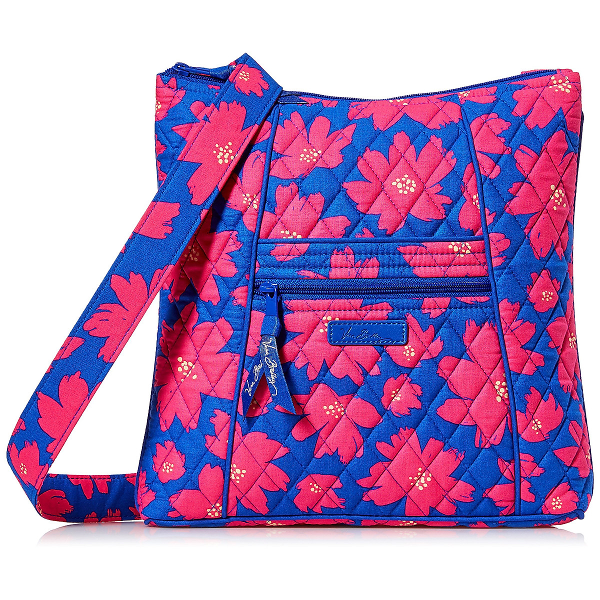 Vera Bradley Women's Cotton Hipster Crossbody Purse, Felicity Paisley, One Size