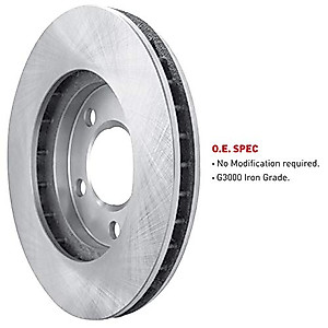 R1 Concepts Rear Brakes and Rotors Kit |Rear Brake Pads| Brake Rotors and Pads| Ceramic Brake Pads and Rotors - REB.44152.02