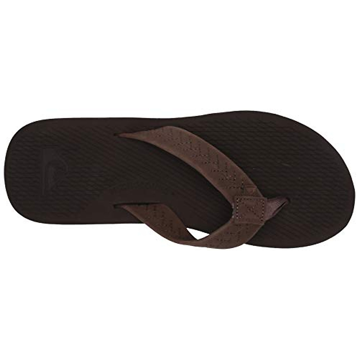 Quiksilver Men's Left COASTA Sandal, Brown/Brown/Brown, 6