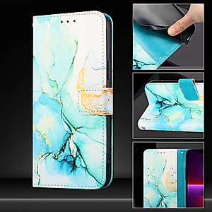 Case for Oppo Reno 6 Pro 5G Cover,Case for Oppo Reno6 Pro 5G PEPM00 CPH2249 PU Leather Flip Cover Stand Cases Cover Green