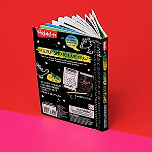 Scratch-Off Hidden Pictures Dinosaur Puzzles (Highlights Scratch-Off Activity Books)