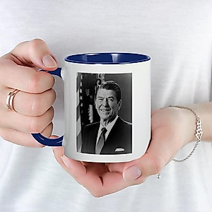 CafePress Ronald Reagan 40Th President Mug Ceramic Coffee Mug, Tea Cup 11 oz