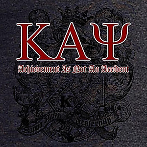 CafePress Kappa Alpha PSI Men's 100% Cotton, Classic Graphic Dark T-Shirt Charcoal