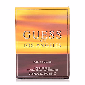 Guess 1981 Los Angeles Eau De Toilette Cologne Spray for Men, 3.4 Fl. Oz.