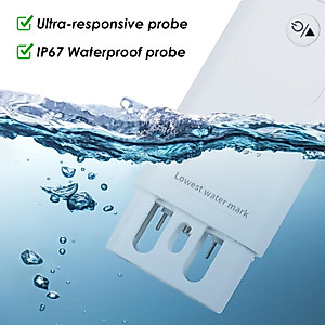 Water Quality Tester for Drinking Water, Portable 6-in-1 TDS Meter TOC, COD, EC, UV275, Temp&TDS, Digital Drinking Water Quality Tester for Home, RV, Hiking, Camping, Travel, Well, Tap, Water Purifier