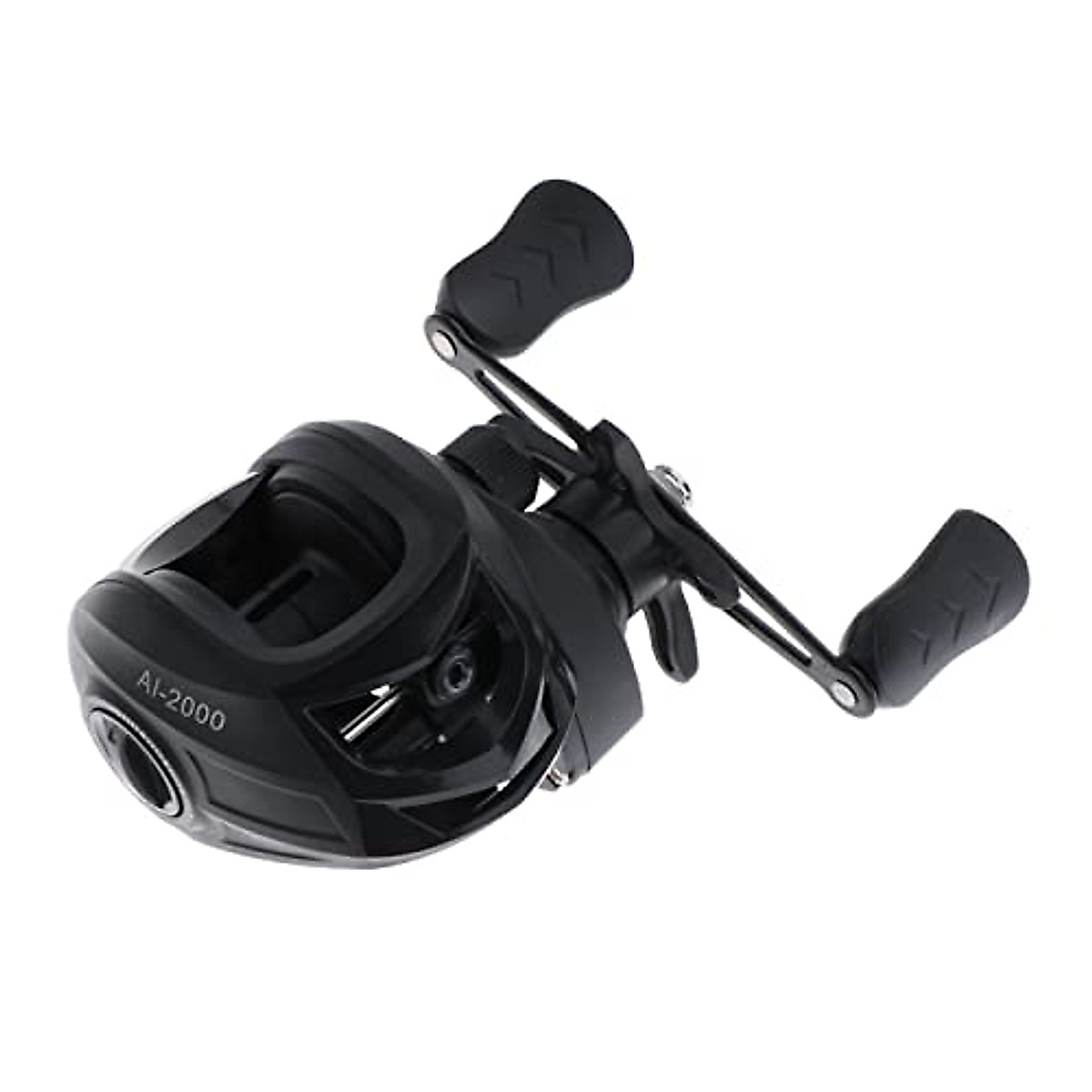 Reel - Baitcaster Fishing Reel, 7.6 LB Drag, 1 Shielded Ball Bearings Brake System, Left Handed