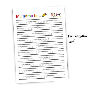 Personalized Name Tracing Worksheets: Handwriting Practice