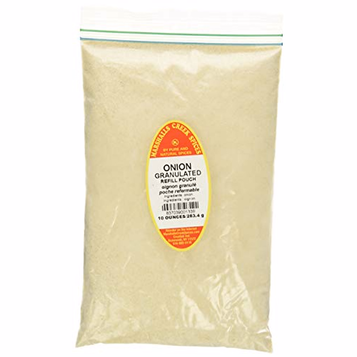 Marshall’s Creek Spices Onion Granulated Seasoning Refill, 10 Ounce
