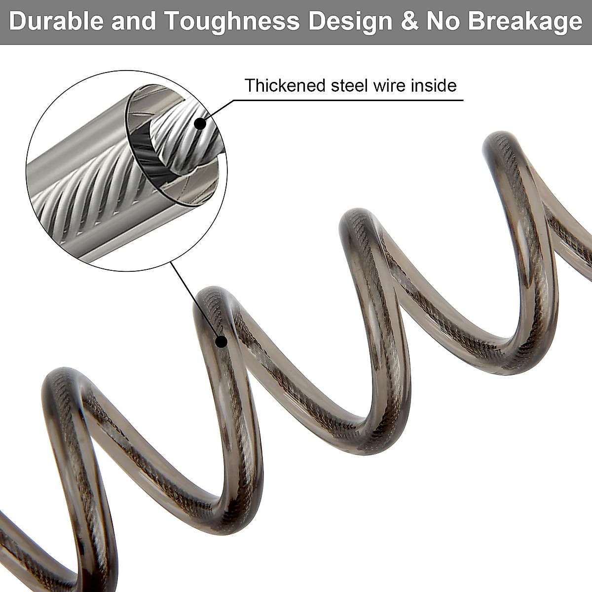 Blisstime Toddler Leash with Key Lock, Upgraded Anti Lost Wrist Link Baby Leash with 360 Degree Rotating Connector and Adjustable Bracelet for Babies Toddlers Child Kids (8.2ft/2.5m, Dark Gray)