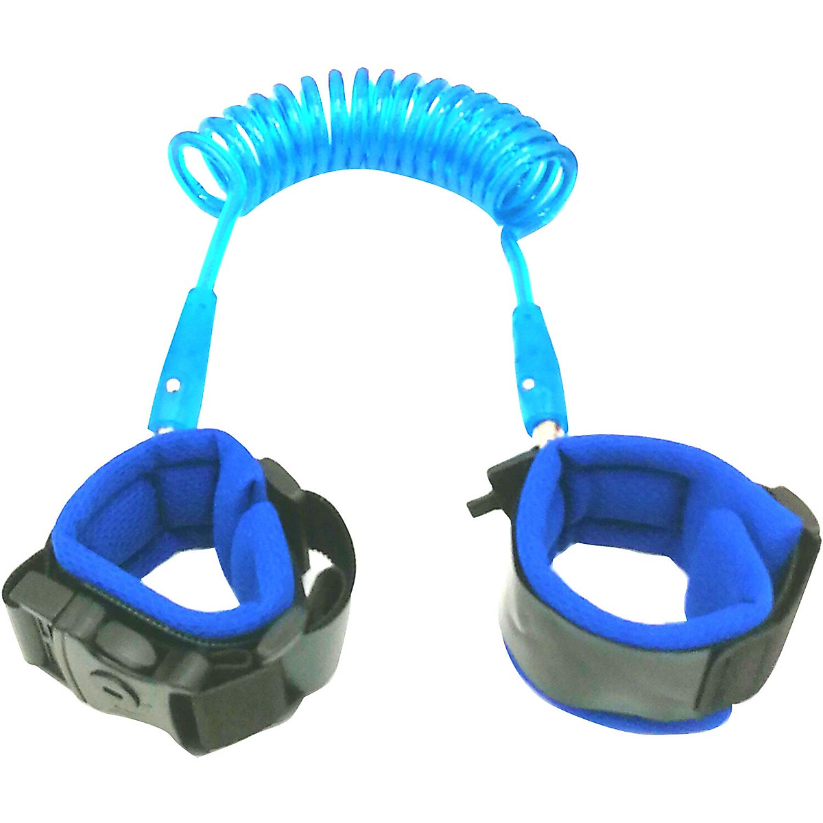 Toddler Safety Leash for Kids & Child | Baby Wrist Leash for Walking - Upgraded Version with Lock-Blue