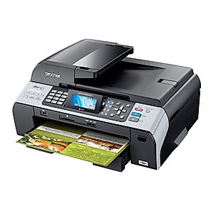 Brother MFC-5890CN Professional-Series Color Inkjet All-in-One with Networking and Large-Size Printing