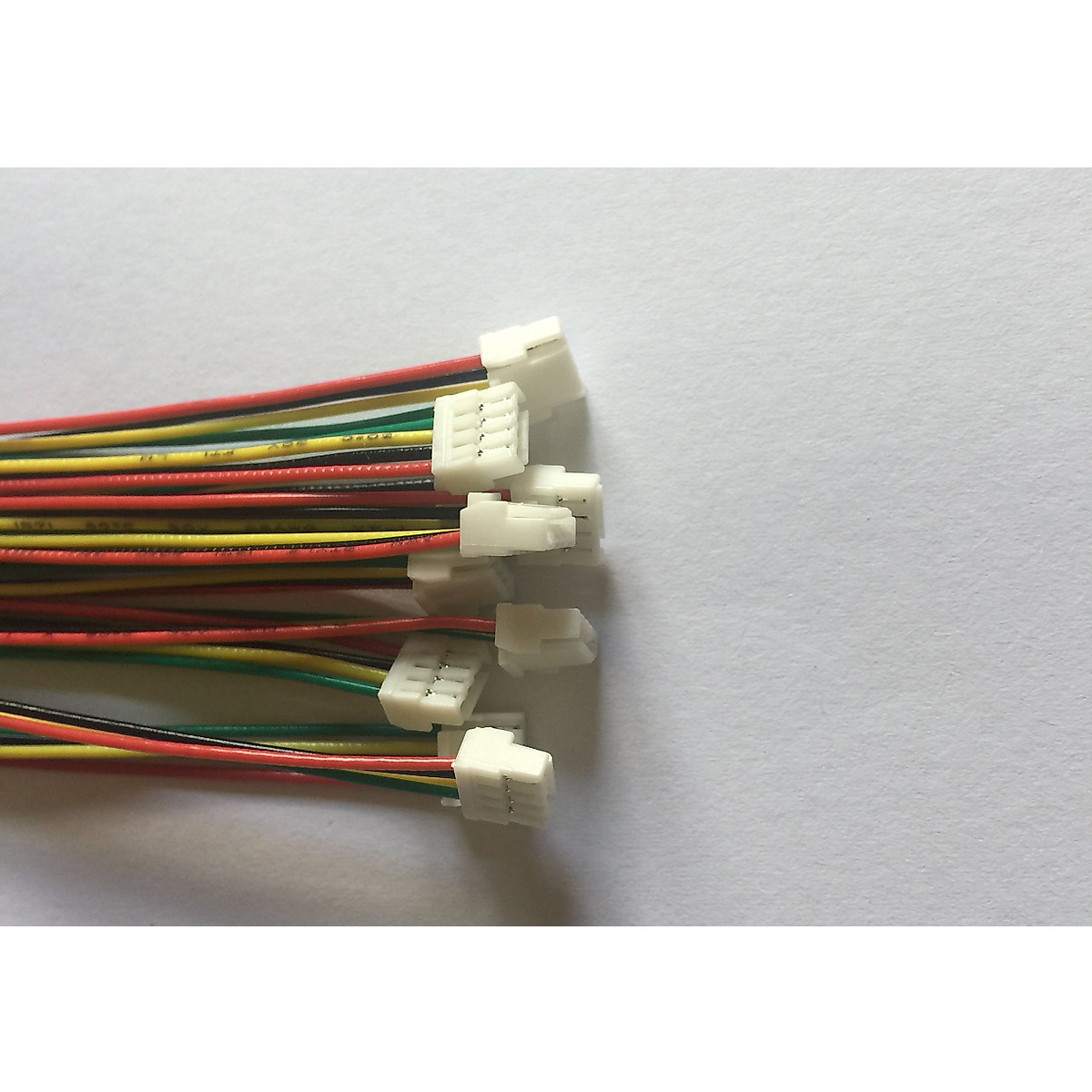 LATTECH 10 PCS 4 PIN JST GH Connectors on Both Sides with Electric Wire 1007 28 AWG(Total length:200MM)