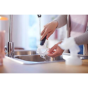 Philips AVENT Double Electric Breast Pump Advanced, with Natural Motion Technology, with Clear Natural Response Baby Bottles, White Pump, Gray Bag, Pouch, and Belt, SCF394/62