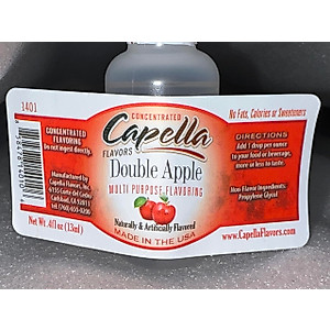 Capella Flavor Drops Double Apple Concentrate 13ml bottle