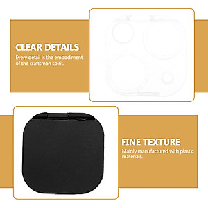 Gatuida 2pcs Lens Cover Lens Lid Phone Protective Cover Stereoscopic Lens Caps Phone Lens Protector Stereoscopic Lens Protector Smart Phone Accessory All-in-package Lens Protector
