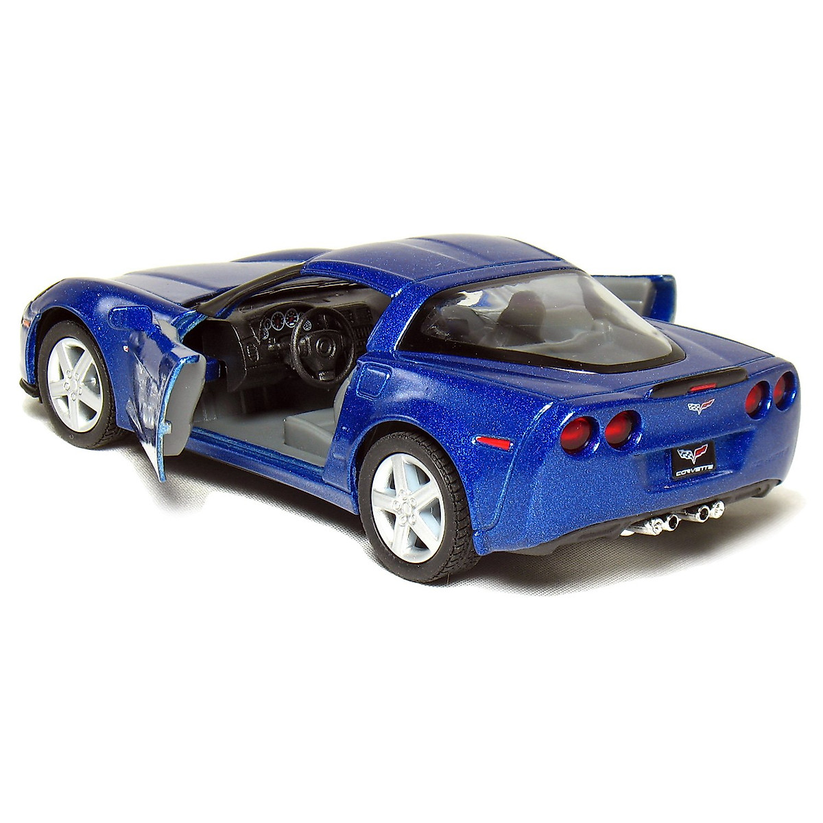Kinsmart 5" 2007 Corvette Z06 1:36 Scale (Blue)