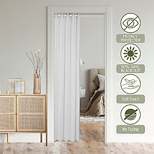 Video Games Door Curtain 60" Wx80 L Pink Headset Gamepad Window Treatments Home Decor Modern Gamer Room Curtains for Couch Living Room Bedroom