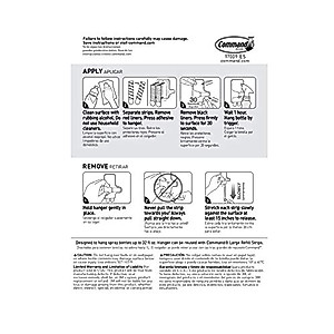 Command Spray Bottle Hangers, White, Holds up to 32 fl oz., 2-Hangers, 4-Strips, Organize Damage-Free (Pack of 2)