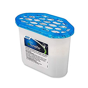 Camco 44195 Fragrance Free Miniature Dehumidifier - Compact Size, Absorbs Up to 3x Its Weight in Water. , White