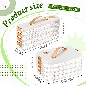 Blushtier 2 Pcs Deli Meat Container for Fridge, Bacon Storage Container Lunch Meat Container Stackable Food Storage Boxes with Lid for Refrigerator Organizing
