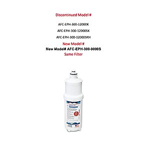 AFC Brand, Water Filter, Model # AFC-EPH-300-12000SKH-B, Compatible with 7FC-S Filters New Model# AFC-EPH-300-9000S 3 - Filters