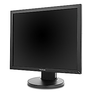 ViewSonic VG939SM 19 Inch IPS 1024p Ergonomic Monitor with DVI and VGA for Home and Office, Black