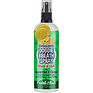 Bodhi Dog Large Natural Dog Breath Freshener for Dogs Teeth and Healthy Gums | Best for Tartar Cleaning, Plaque Remover & Fresh Dental Oral Care