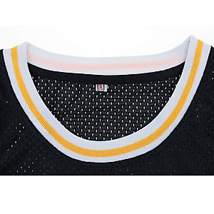Micjersey BadBoy #72 Smalls Basketball Jersey, 90S Hip Hop Clothing for Party S-XXXL (Black, XXL)