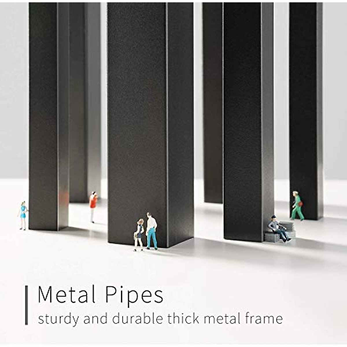 BANTI 67 inch L Shaped Desk Computer Corner Desk, Home Office Gaming Table, Sturdy Writing Workstation with Small Table, Brown