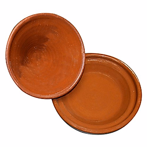 Moroccan cooking tagine handmade lead free safe glazed large 12 inches across traditional