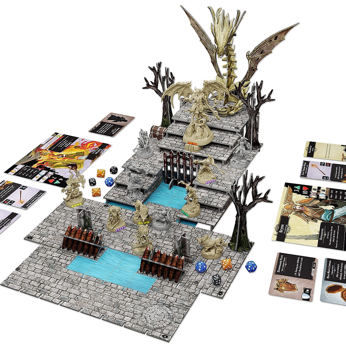 Descent: Legends of the Dark Board Game - Epic Dungeon-Crawling Adventure! Cooperative Strategy Game for Kids & Adults, Ages 14+, 1-4 Players, 3-4 Hour Playtime, Made by Fantasy Flight Games